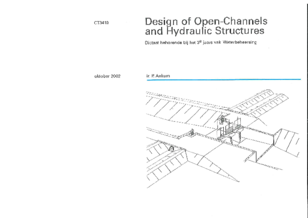 (PDF) Design of Open-Channels and Hydraulic Structures