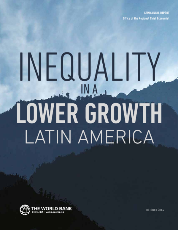 (PDF) Inequality in a Lower Growth Latin America