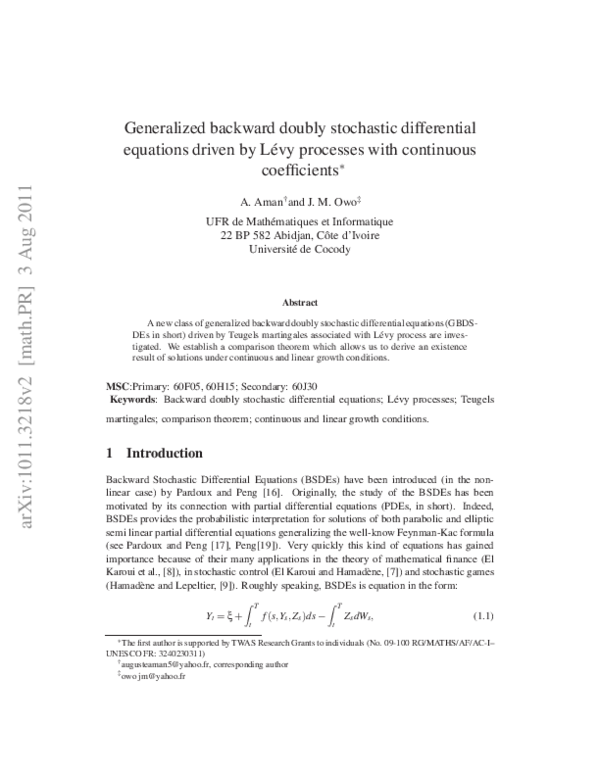 Lipschitz Condition Differential Equation