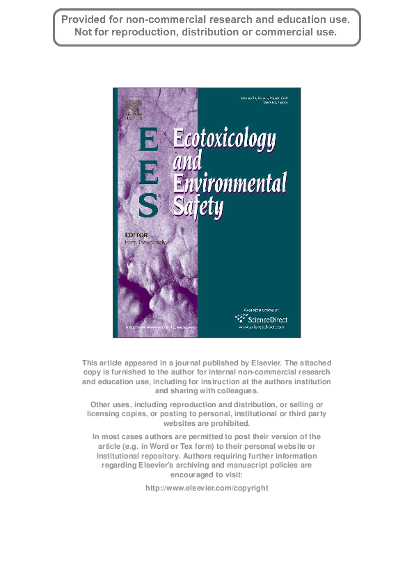 (PDF) Effects of copper and lead on microalgae (Isochrysis galbana ...