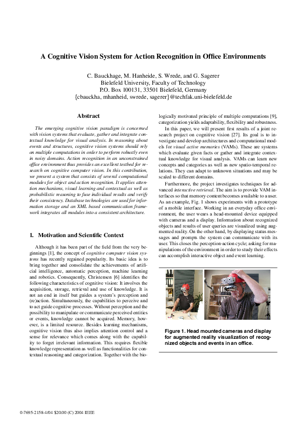 (PDF) A cognitive vision system for action recognition in office ...