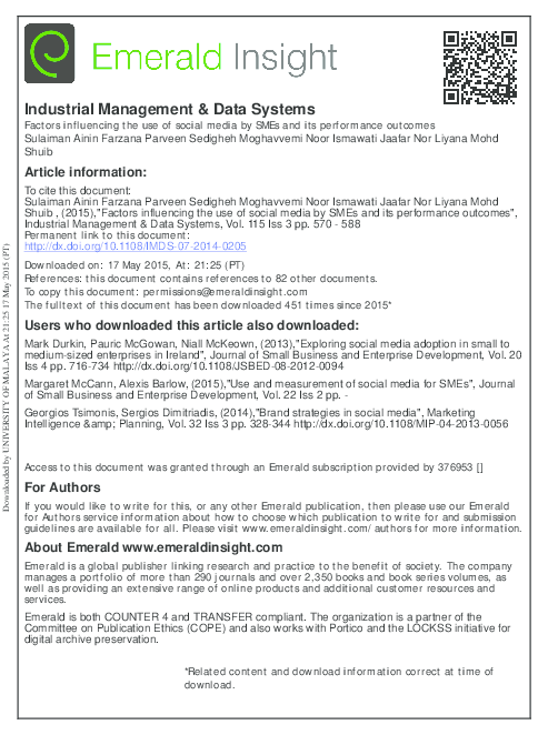 (PDF) Industrial Management & Data Systems