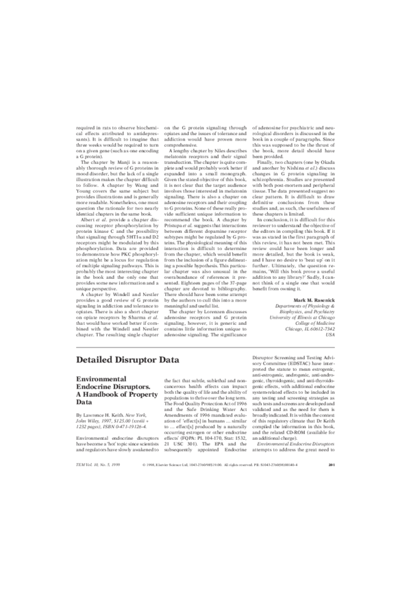 (PDF) Detailed Disruptor Data