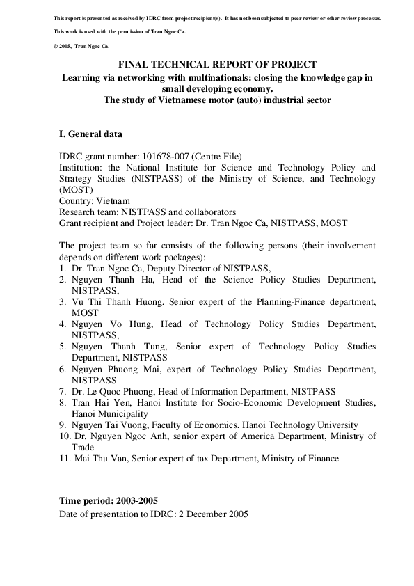 (PDF) Learning via networking with multinationals : closing the ...