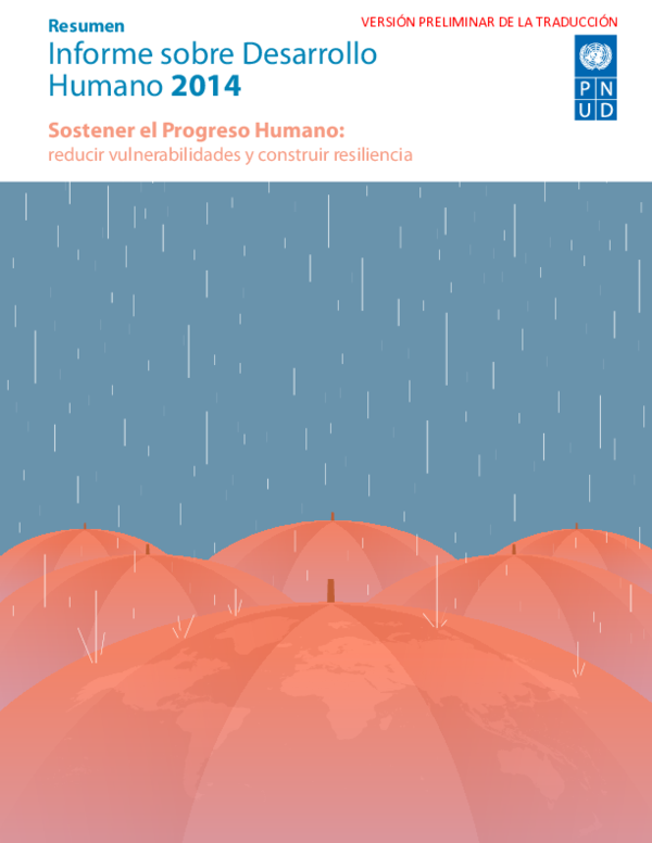 (PDF) Sostener el Progreso Humano: reducir vulnerabilidades y construir resiliencia