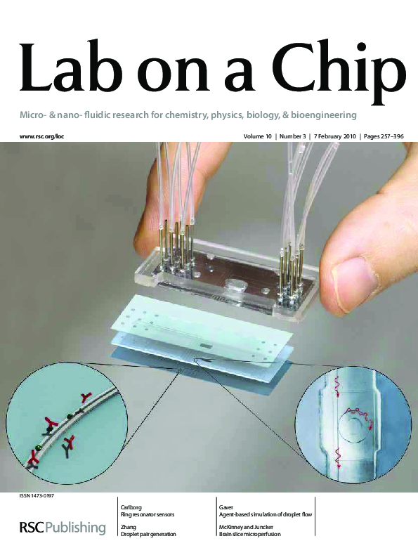 Pdf A Packaged Optical Slot Waveguide Ring Resonator Sensor Array For Multiplex Label Free