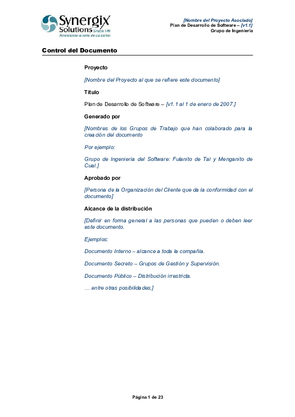 (DOC) Documento de requerimientos de software [Nombre del Proyecto ...