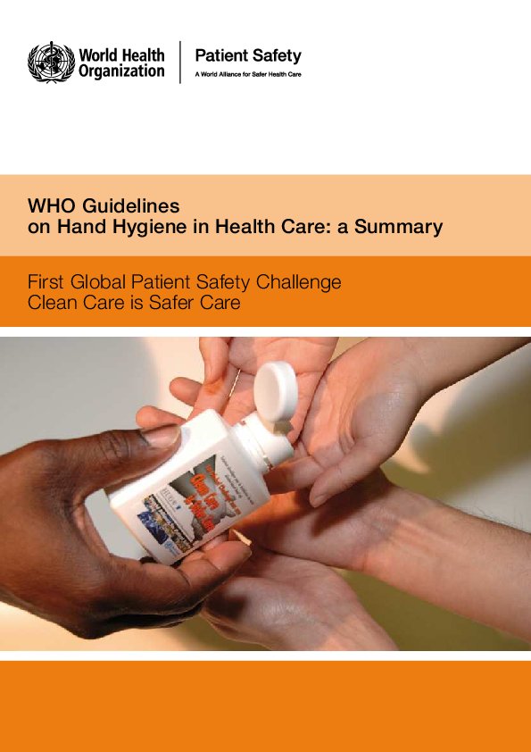 (PDF) WHO Guidelines on Hand Hygiene in Health Care: a Summary First ...