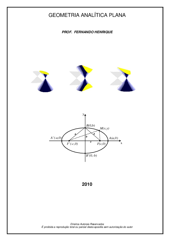 (PDF) GEOMETRIA ANALÍTICA PLANA