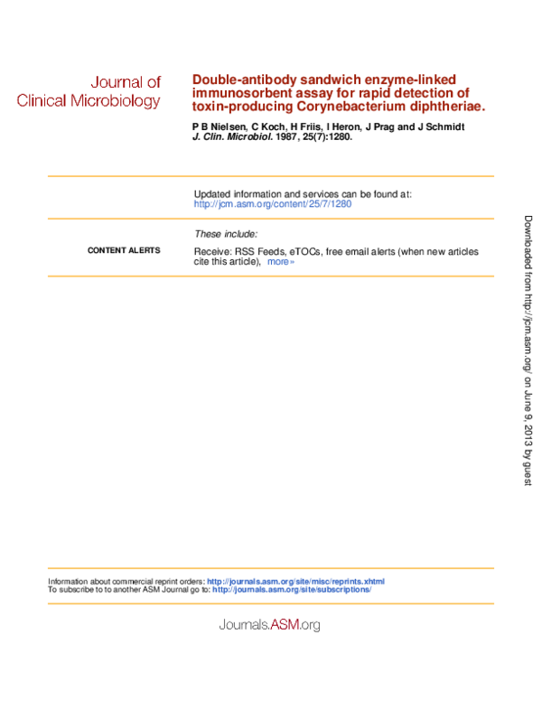 (PDF) A double antibody sandwich enzyme-linked immunosorbent assay for ...