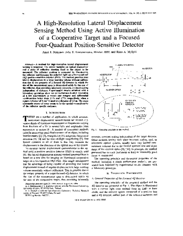 (PDF) A high-resolution lateral displacement sensing method using ...
