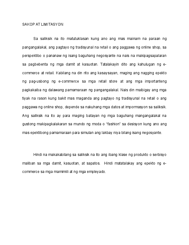 (DOC) SAKOP AT LIMITASYON