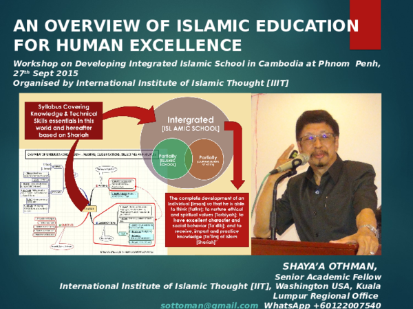 (PPT) ISLAMIC MANAGEMENT: ISLAMIC EDUCATION FOR EXCELLENCE