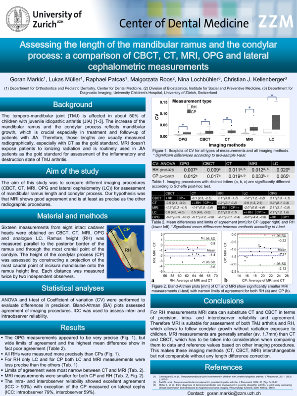 Assessing the length of the mandibular ramus and the condylar process ...
