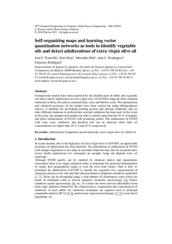 (PDF) Self-Organizing Maps and Learning Vector Quantization Networks As ...