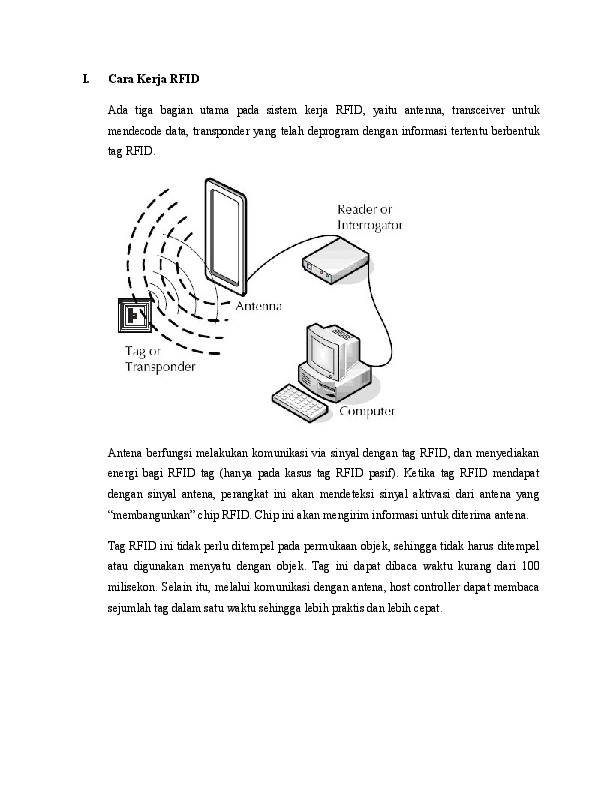 (DOC) Cara Kerja RFID