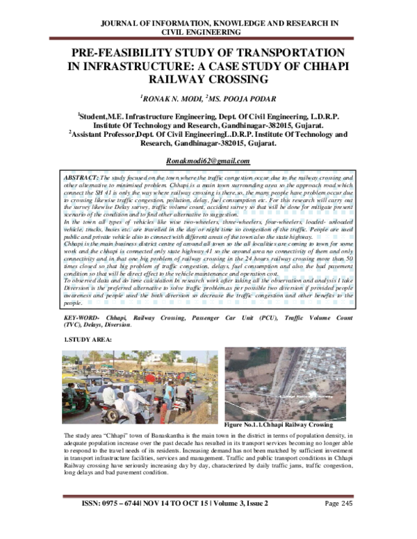 JOURNAL OF INFORMATION, KNOWLEDGE AND RESEARCH IN CIVIL ENGINEERING PRE ...