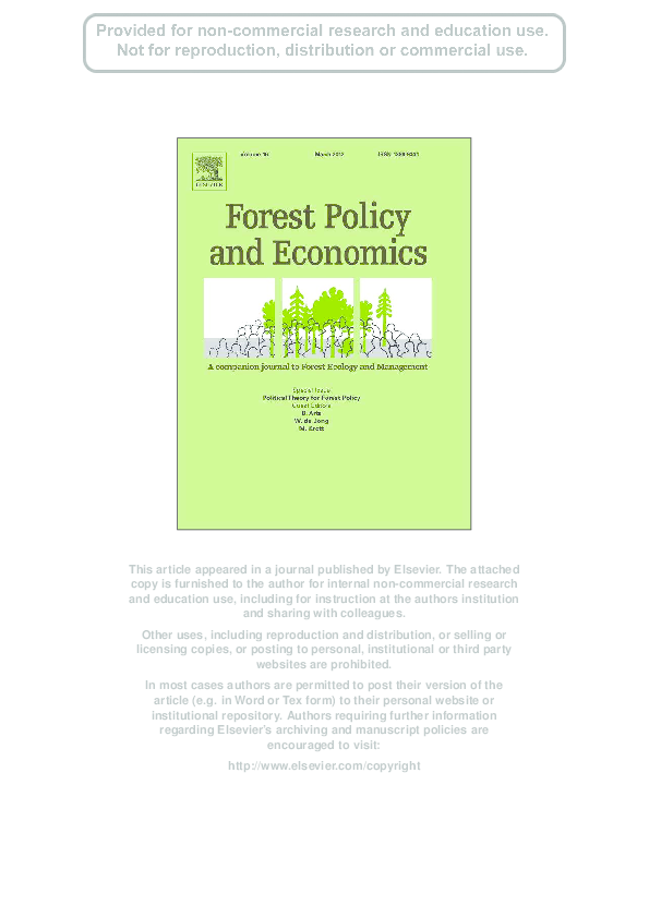 (PDF) Political theory in forest policy science
