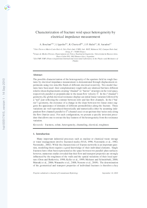(PDF) Characterization of fracture void space heterogeneity by ...