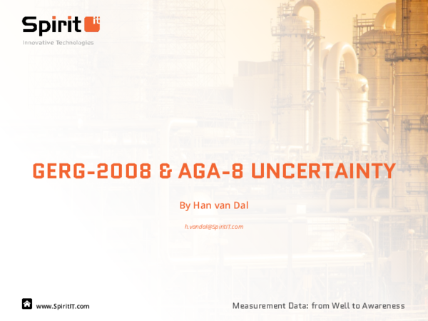 (PDF) Measurement Data: from Well to Awareness GERG-2008 & AGA-8 ...