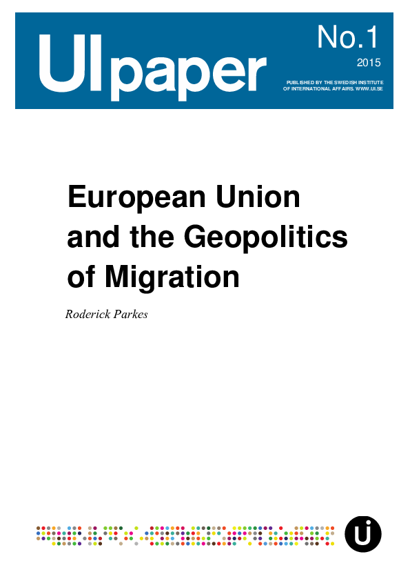 (PDF) European Union and the Geopolitics of Migration