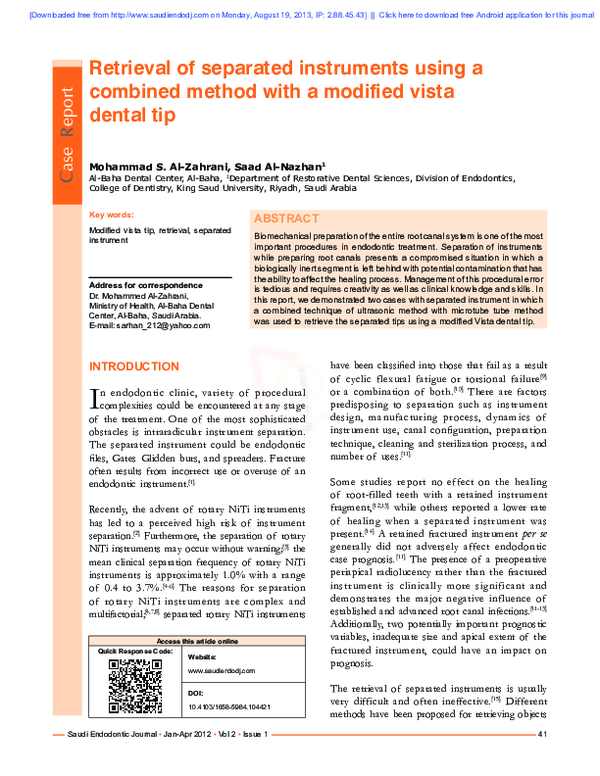 (PDF) Retrieval of separated instruments using a combined method with a ...