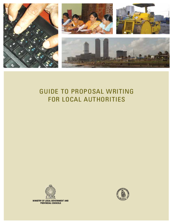 (PDF) GUIDE TO PROPOSAL WRITING FOR LOCAL AUTHORITIES MINISTRY OF LOCAL ...