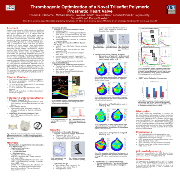 (PDF) Thrombogenic Optimization of a Novel Trileaflet Polymeric ...