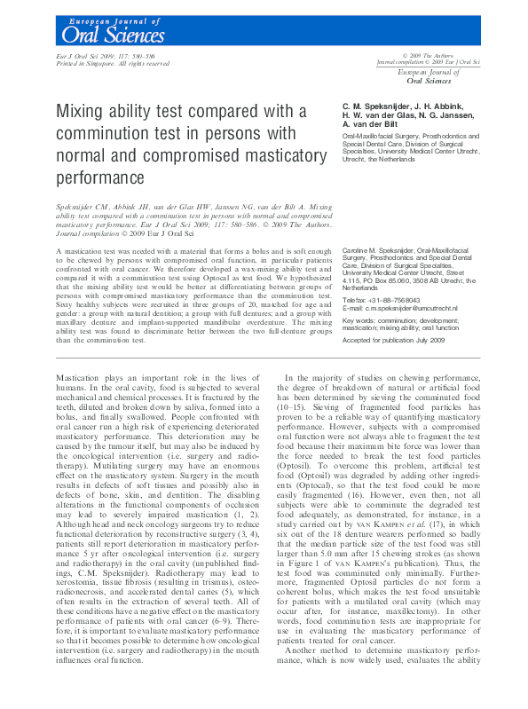 (PDF) Mixing ability test compared with a comminution test in persons ...