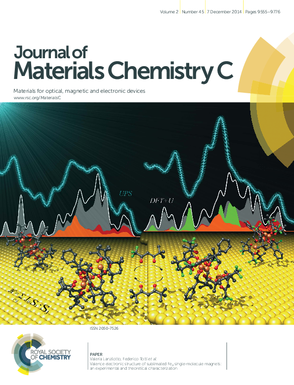 (PDF) Valence electronic structure of sublimated Fe 4 single-molecule ...