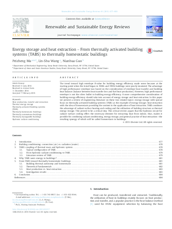 (PDF) Energy storage and heat extraction: from thermally activated ... (PDF) Energy storage and heat extraction: from thermally activated ...