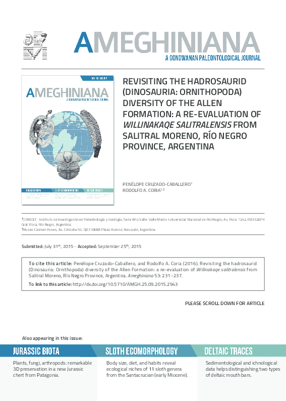 REVISITING THE HADROSAURID (DINOSAURIA: ORNITHOPODA) DIVERSITY OF THE ...