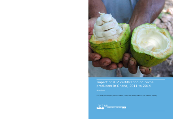 (PDF) Impact of UTZ certification on cocoa producers in Ghana, 2011 to 2014