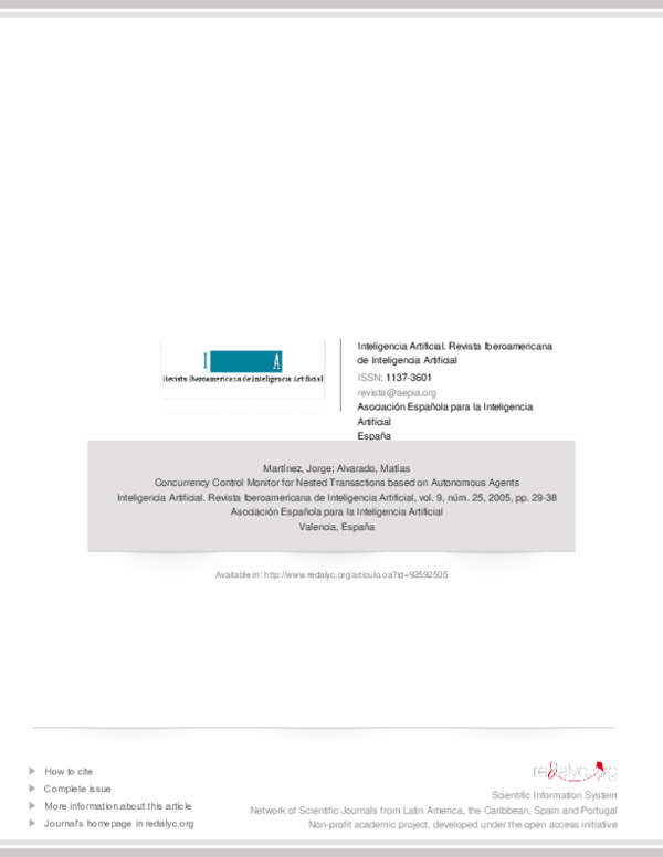 Pdf Concurrency Control Monitor For Nested Transactions Based On