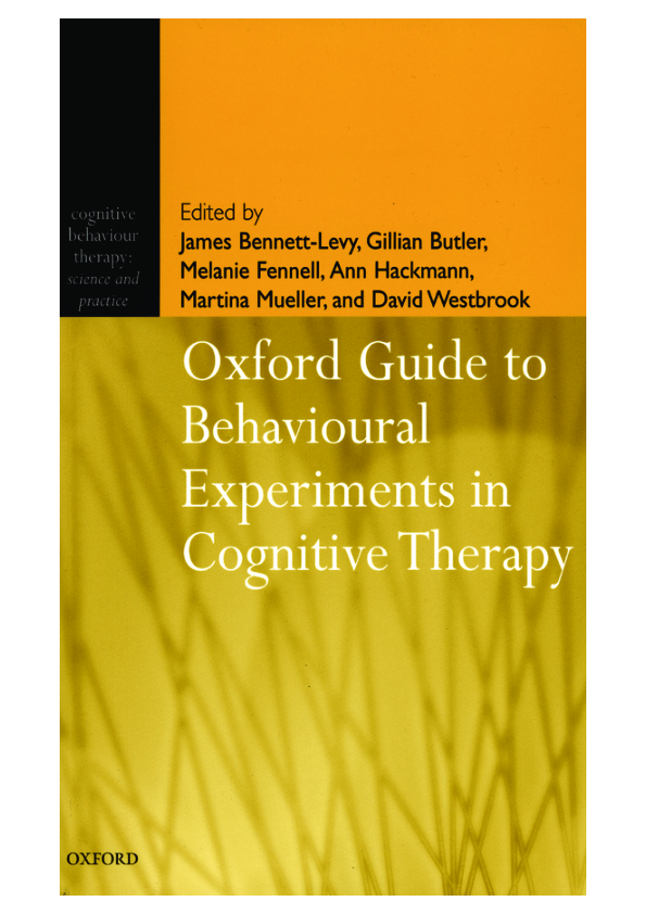(PDF) Oxford guide to behavioural experiments in cognitive therapy