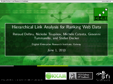 (PDF) Hierarchical link analysis for ranking web data