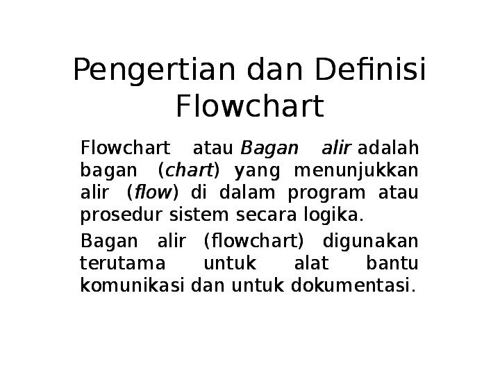 (PPT) Materi Flowchart