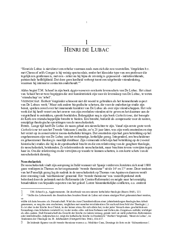 (DOC) Biografie van Henri de Lubac | Eric Bouter - Academia.edu