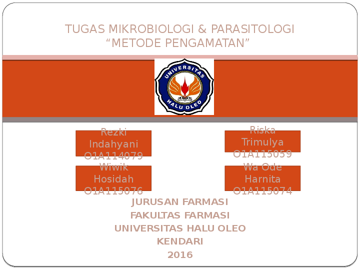 (PPT) METODE PENGAMATAN MIKROORGANISME