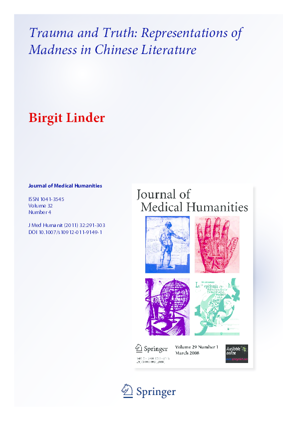 (PDF) Trauma and Truth: Representations of Madness in Chinese Literature