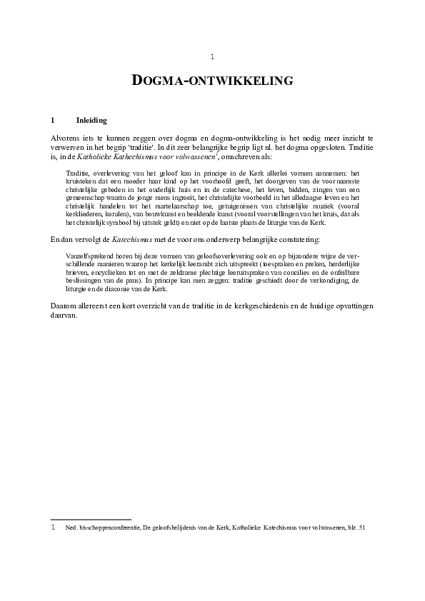 (DOC) Ontwikkeling van het dogma volgens Newman, Blondel, Rousselot, De ...