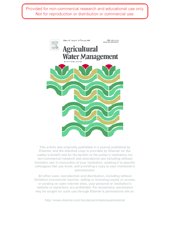 Pdf Is Partial Root Zone Drying An Effective Irrigation Technique To