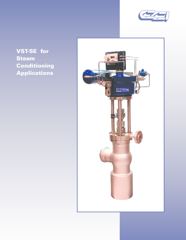 (PDF) VST-SE for Steam Conditioning Applications