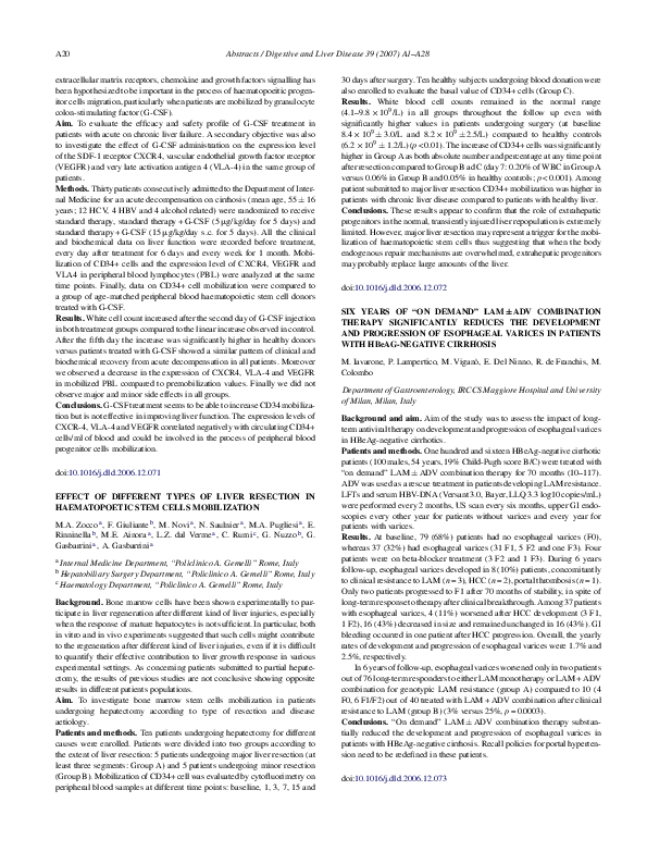 (PDF) Effect of different types of liver resection in haematopoetic ...