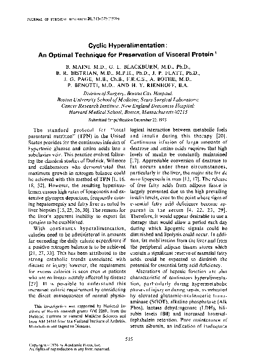(PDF) Cyclic hyperalimentation: An optimal technique for preservation ...