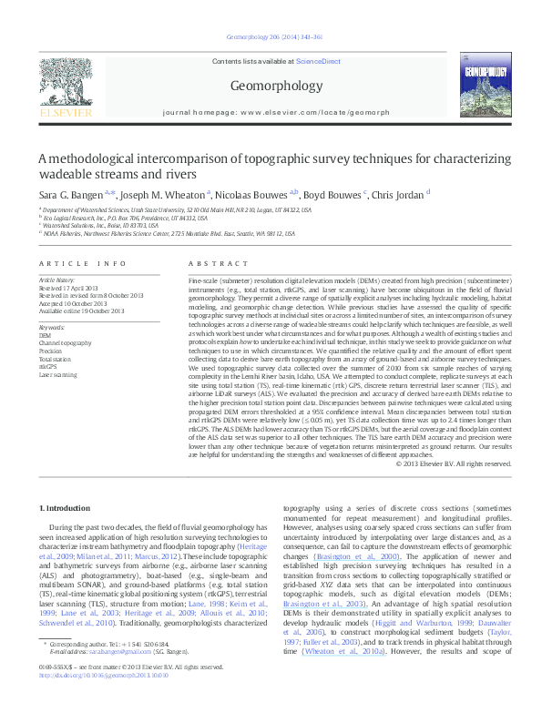 (PDF) Fusion of Copernicus and ALOS World 3D DEMs for watershed and stream network delineation ...
