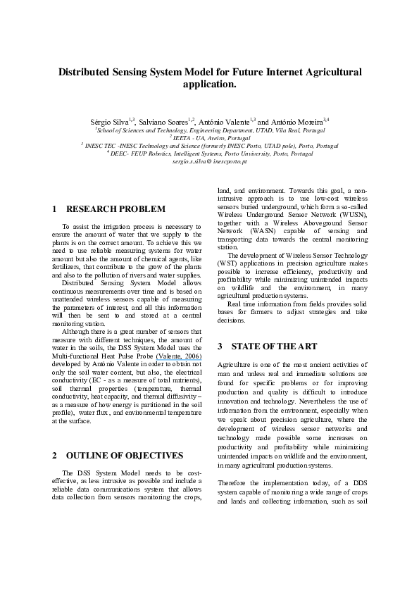 (PDF) Distributed Sensing System Model for Future Internet Agricultural ...