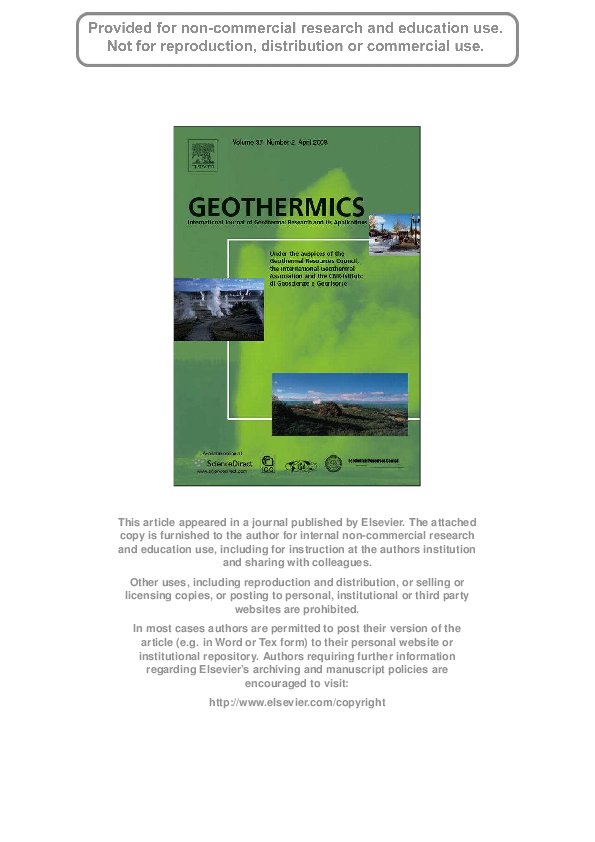(PDF) Low-temperature geothermal potential of the flooded Gaspé Mines ...