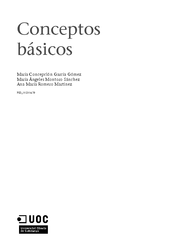 (PDF) Conceptos básicos
