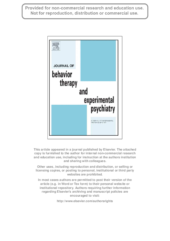 (PDF) The Brief Core Schema Scales (BCSS): psychometric properties and ...